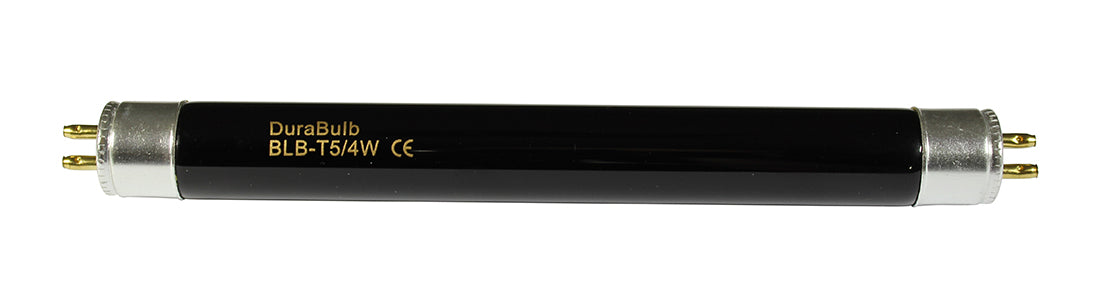 4 x DuraBulb F4 T5 BLB UV Blacklight Bulbs for 4W UV Note Checkers ...